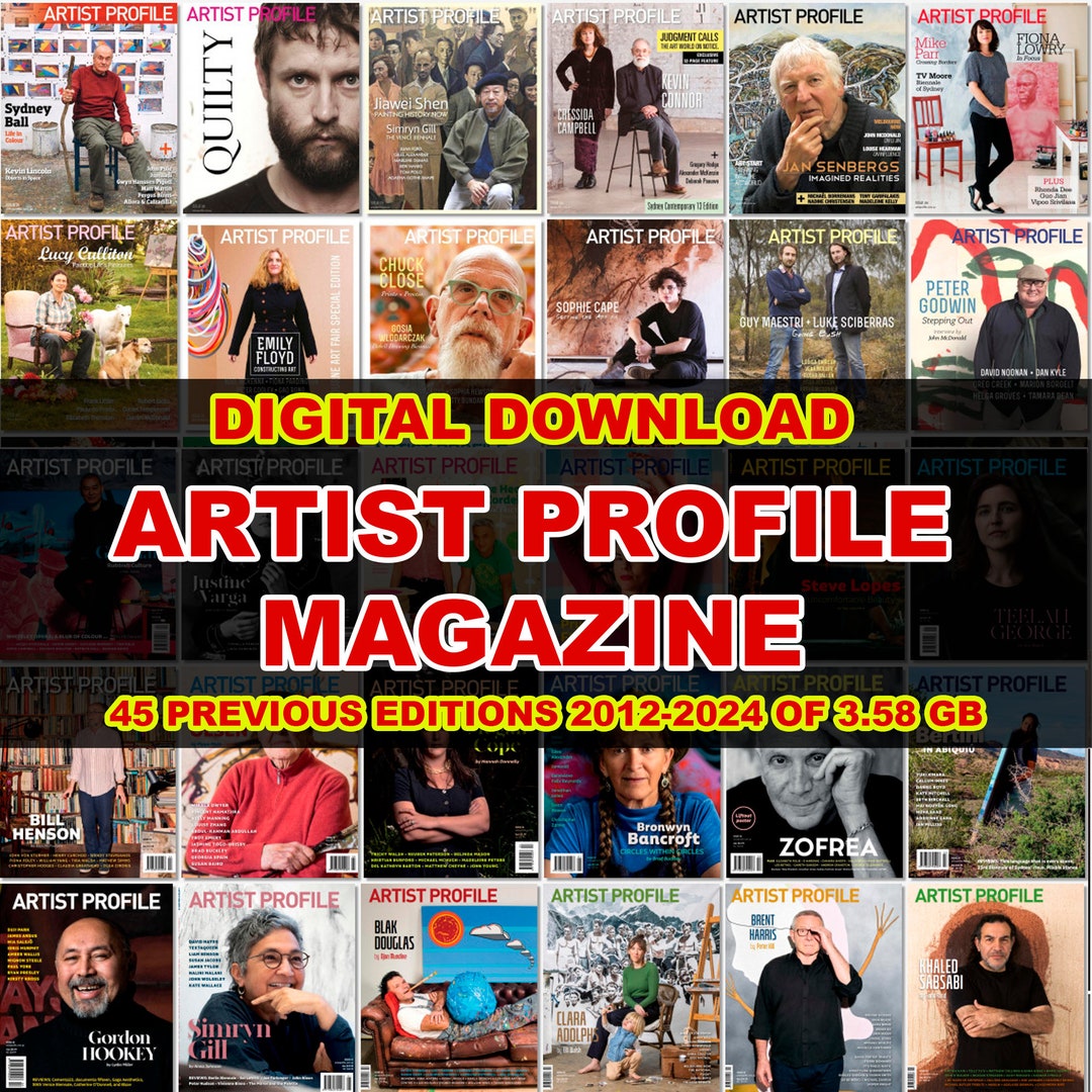 Artist Profile Magazine's Digital Downloadable Collection. Australian ...
