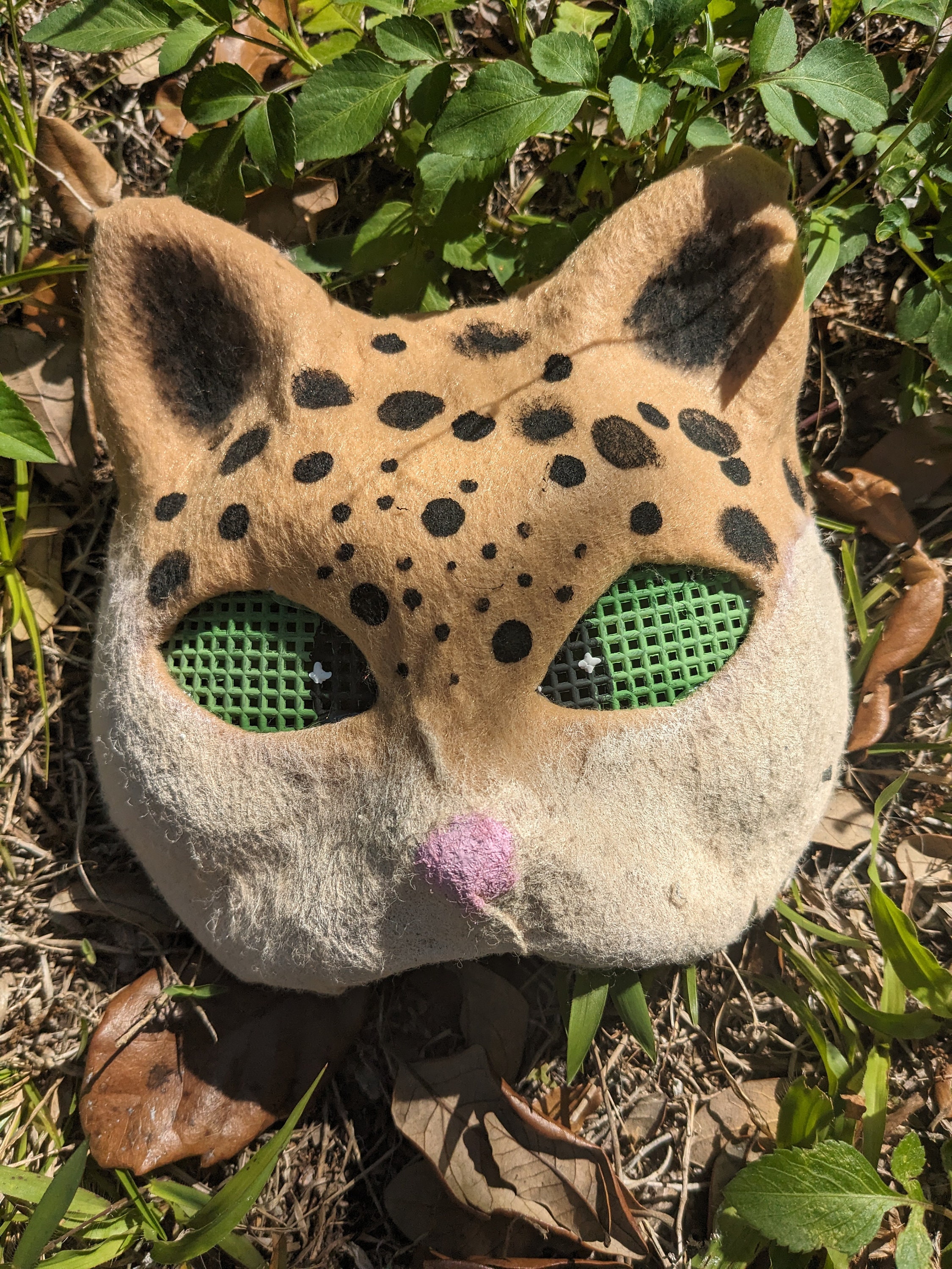 Leopard Therian Mask - Etsy