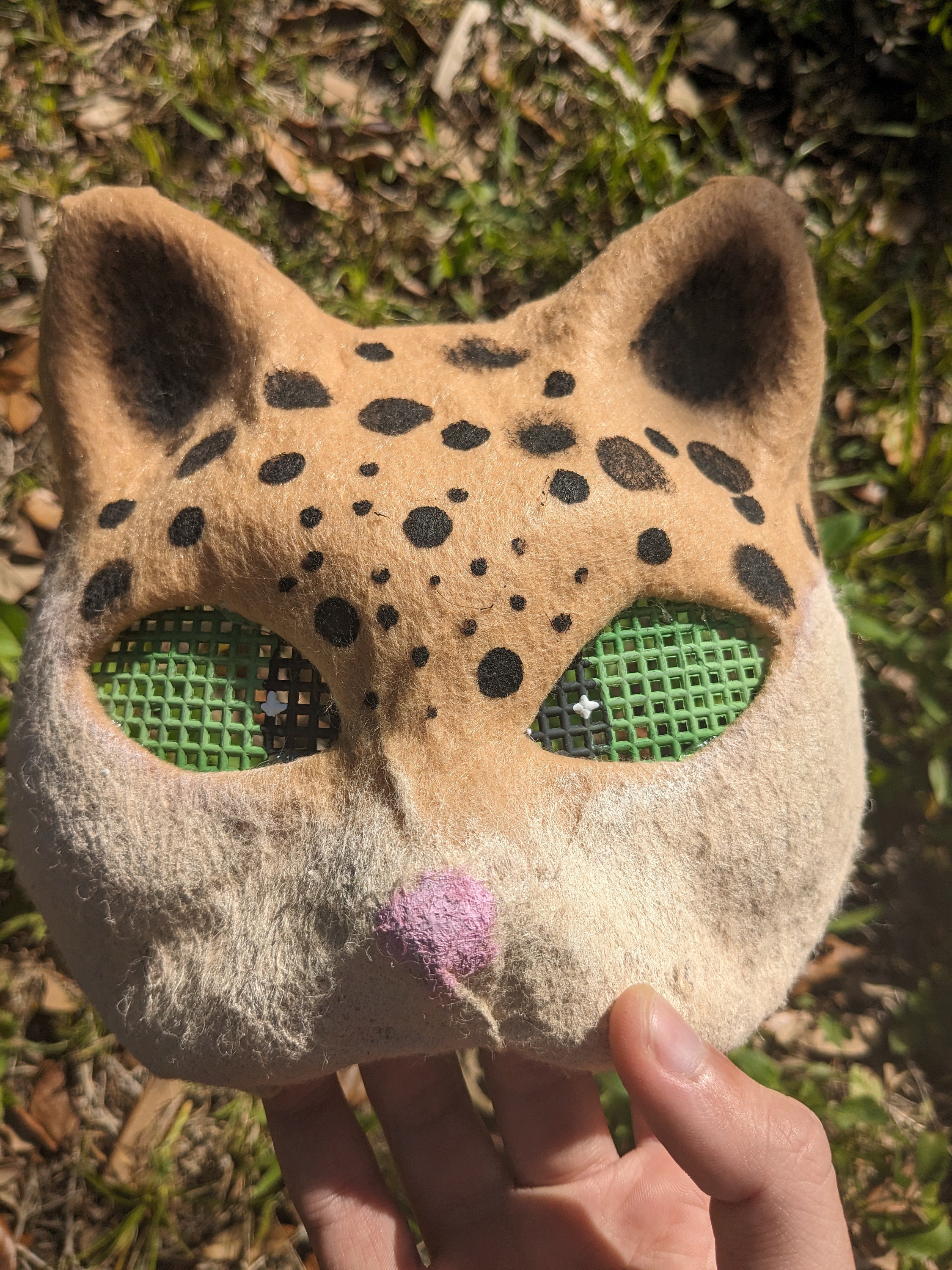 Leopard Therian Mask - Etsy