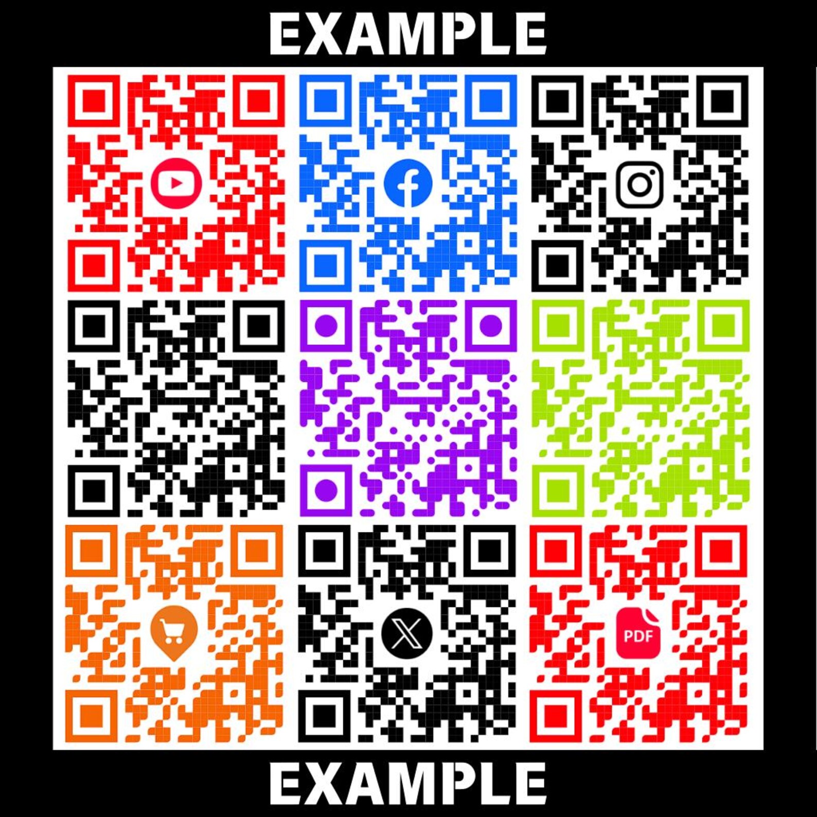Custom QR Code Download for Business Website Qr Codes Logo Instant ...