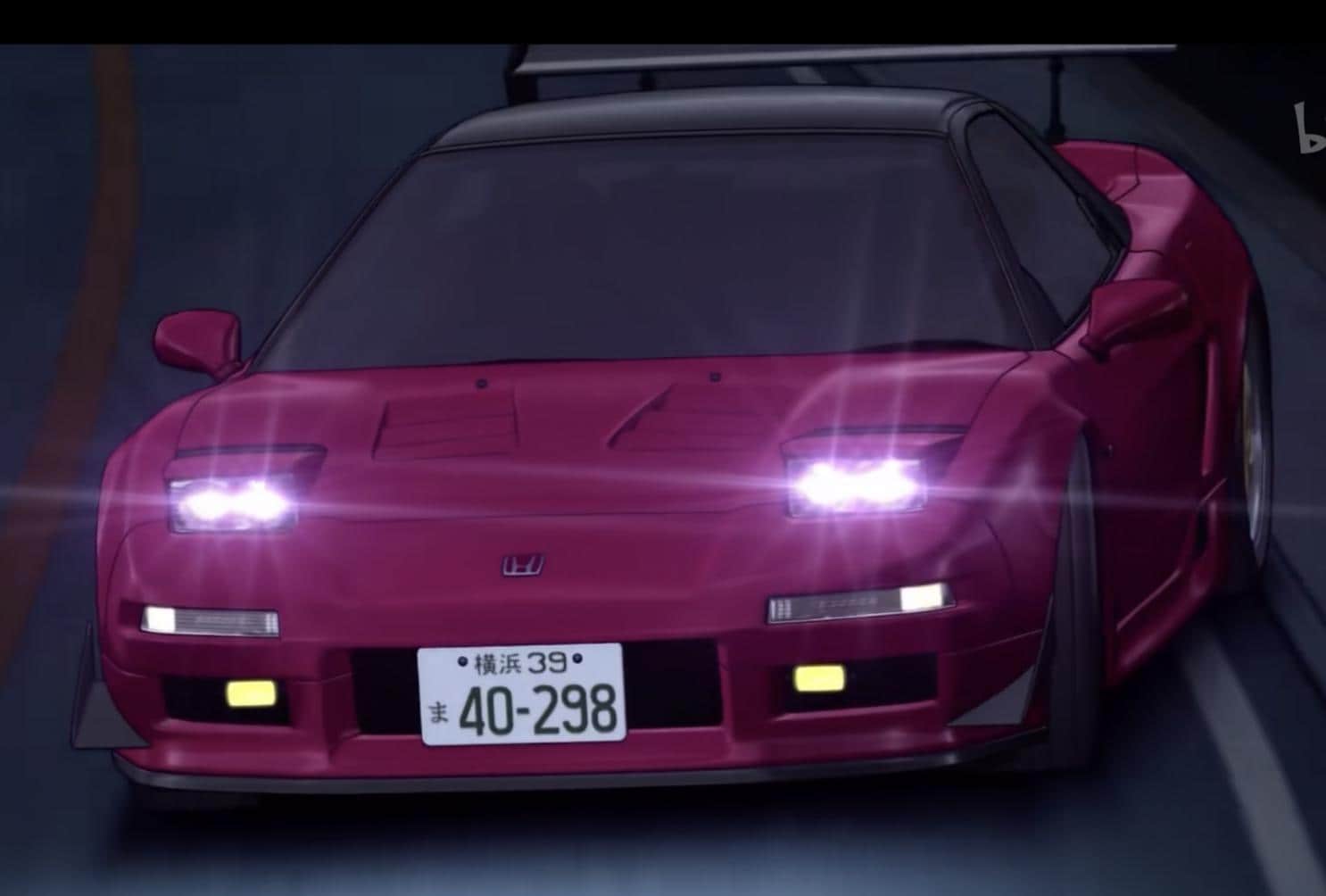 Iconic Honda NSX Type R from Initial D Key Holder With Headlight Pop Up ...