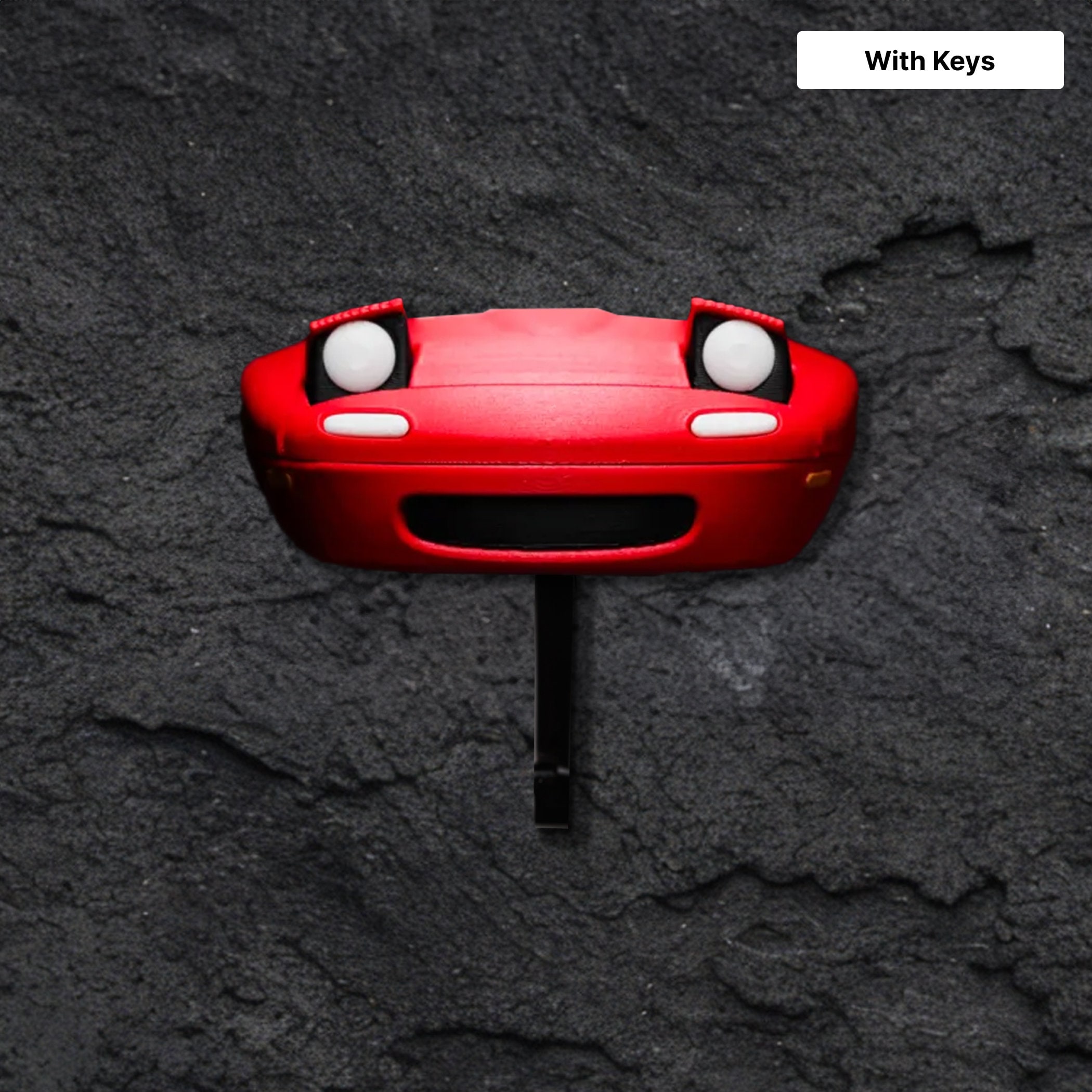 Red Mazda MX-5 Miata Key Holder With Headlight Pop Up, Perfect Key ...