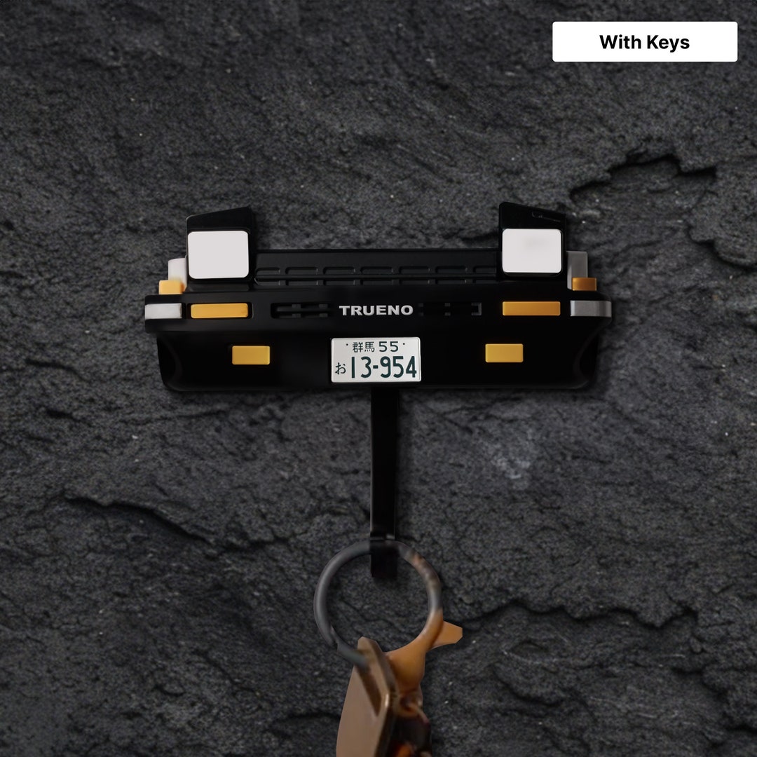 Toyota AE86 Trueno (from Initial D) Key Holder With Headlight Pop Up ...