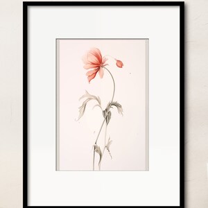 Digital Download Frameable Print Summer High Quality Antique Floral ...