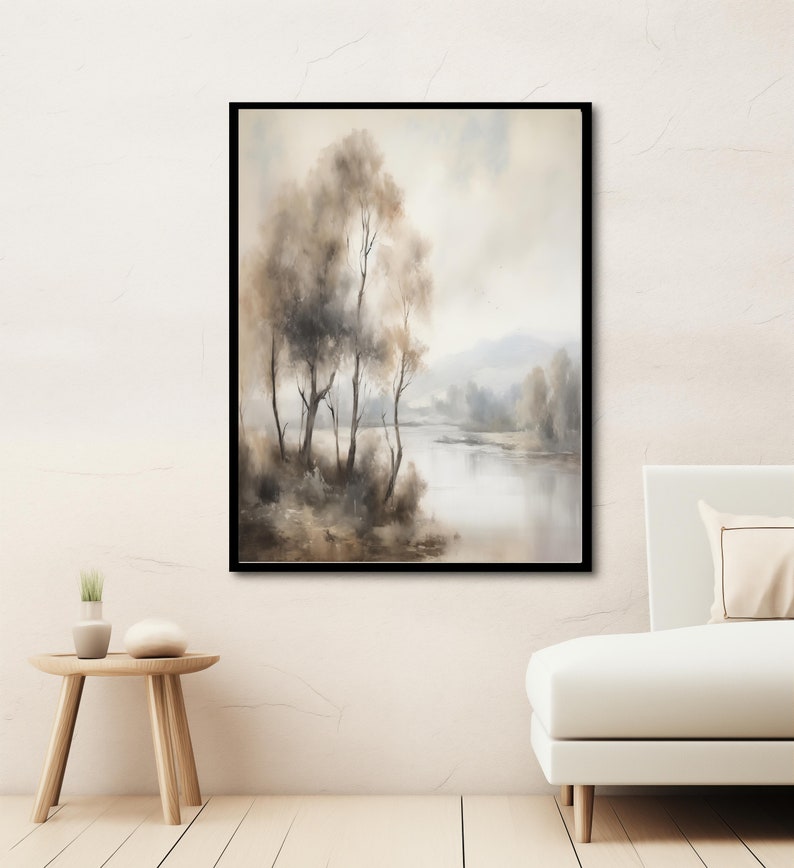 Watercolour Painting Digital Download Frameable Print Autumn Winter ...