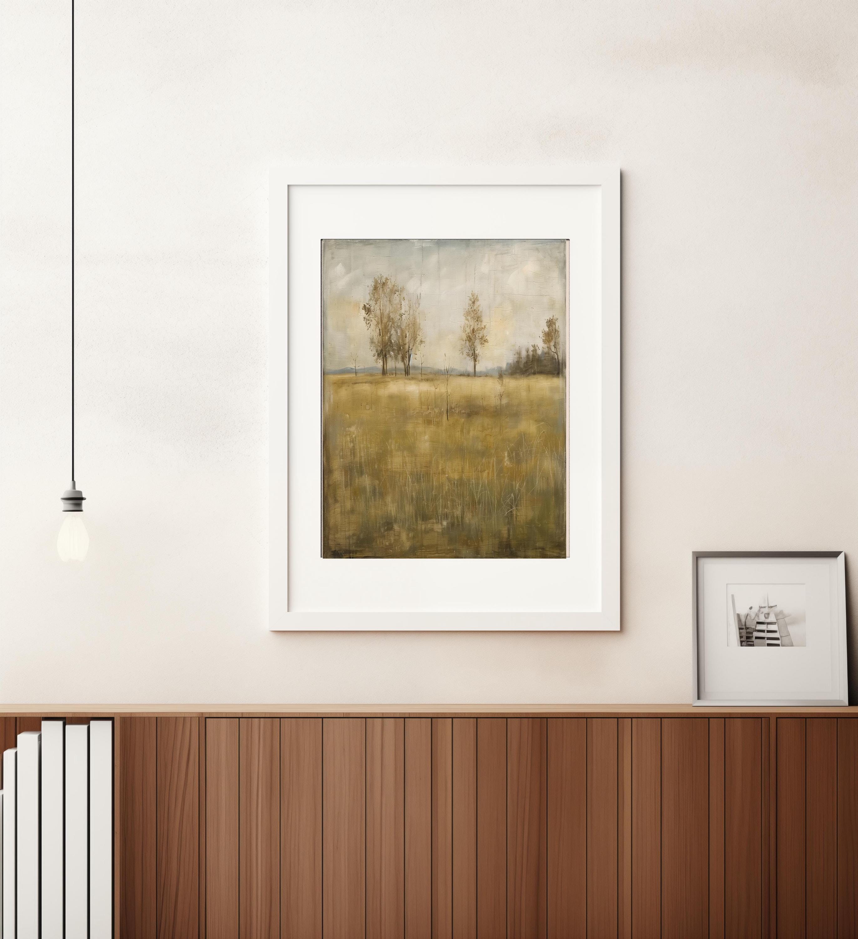 Digital Download Wall Art Print Summer Autumn Meadow Rural Country ...