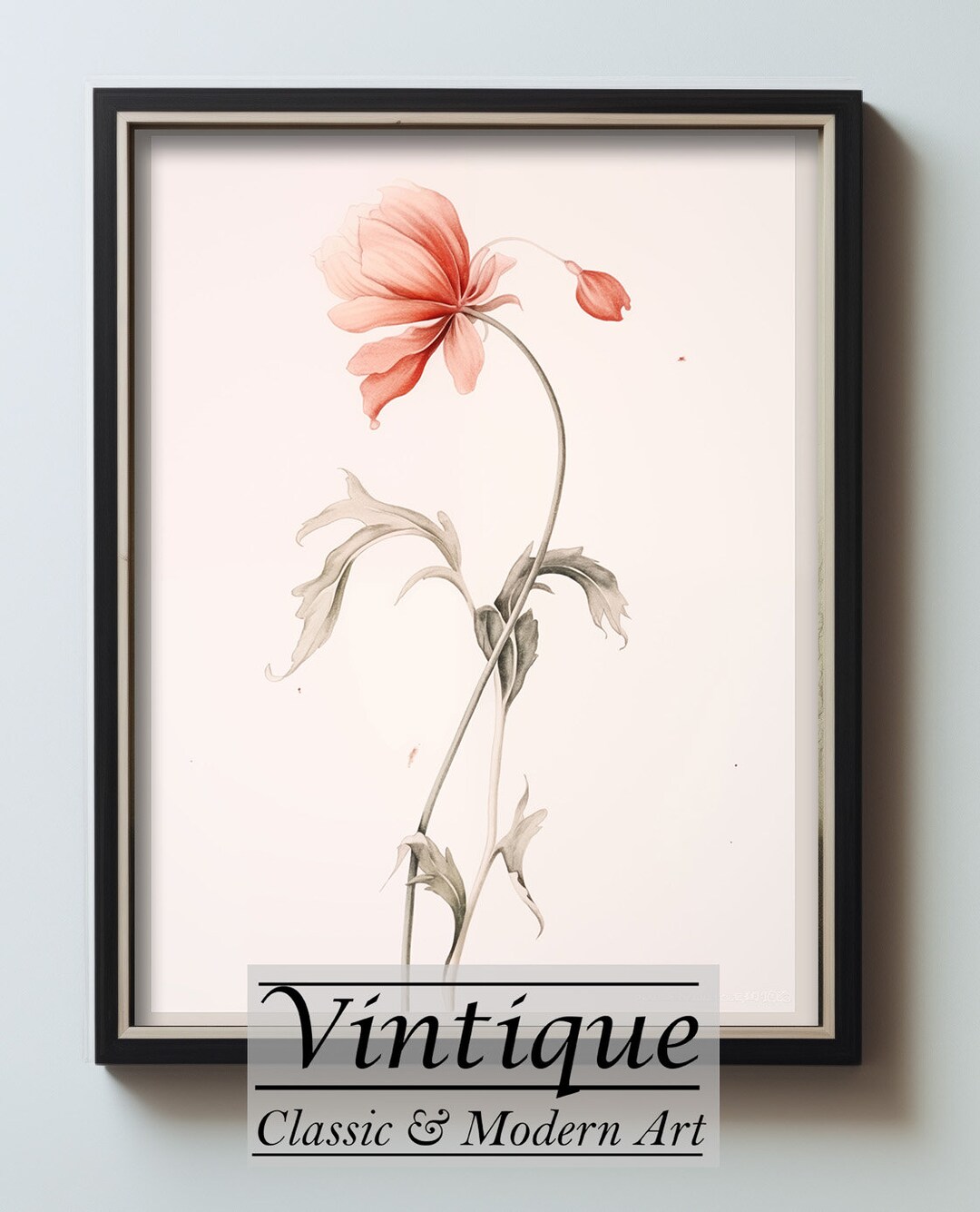 Digital Download Frameable Print Summer High Quality Antique Floral ...
