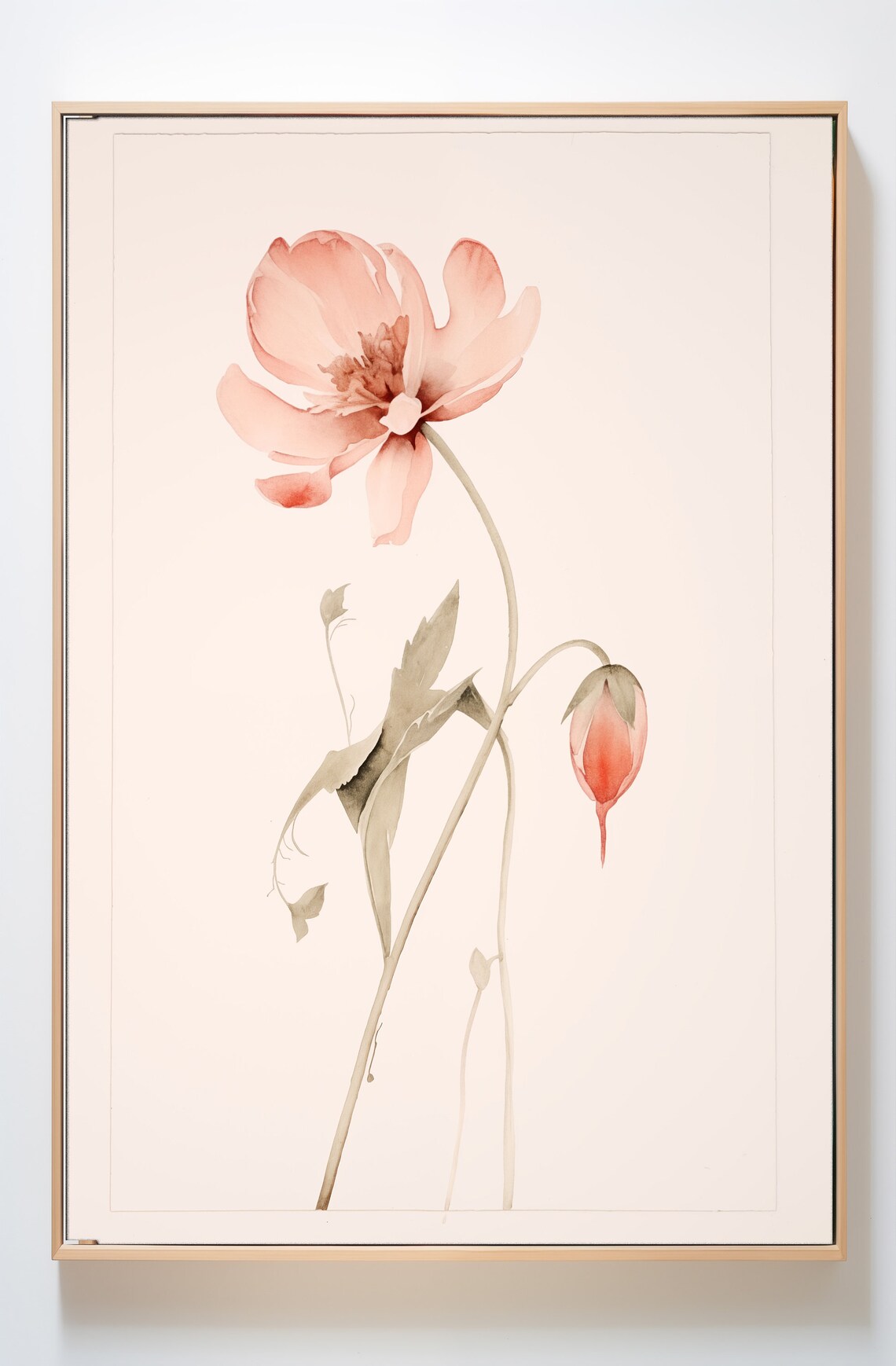 Digital Download Frameable Print Summer High Quality Botanical Bouquet ...