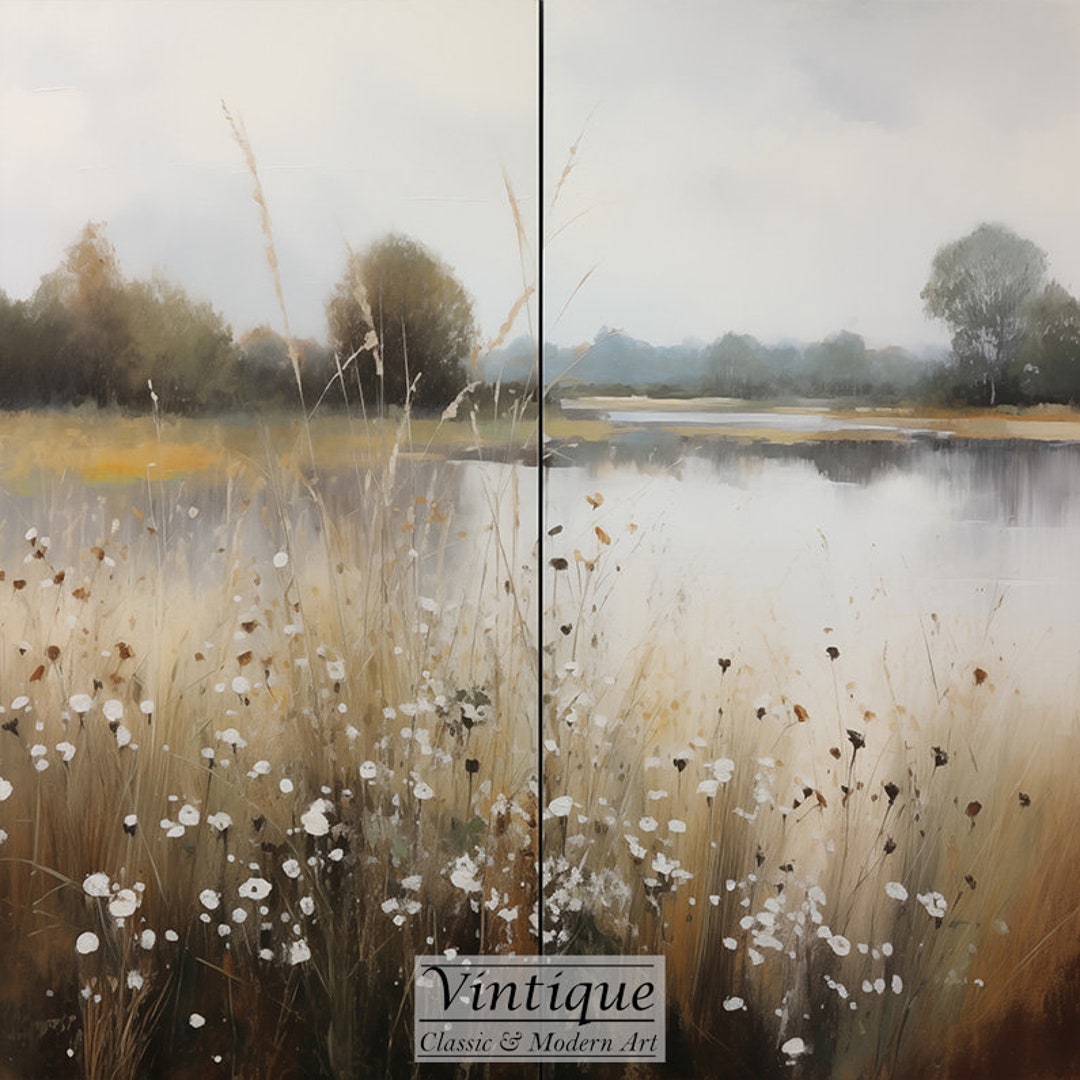 Split Landscape Digital Download Prints High Quality Summer Artwork ...