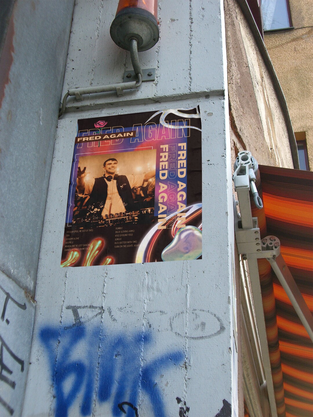 Fred Again.. Poster, Y2K, Retro Style Print, Electronic Dance Music DJ ...