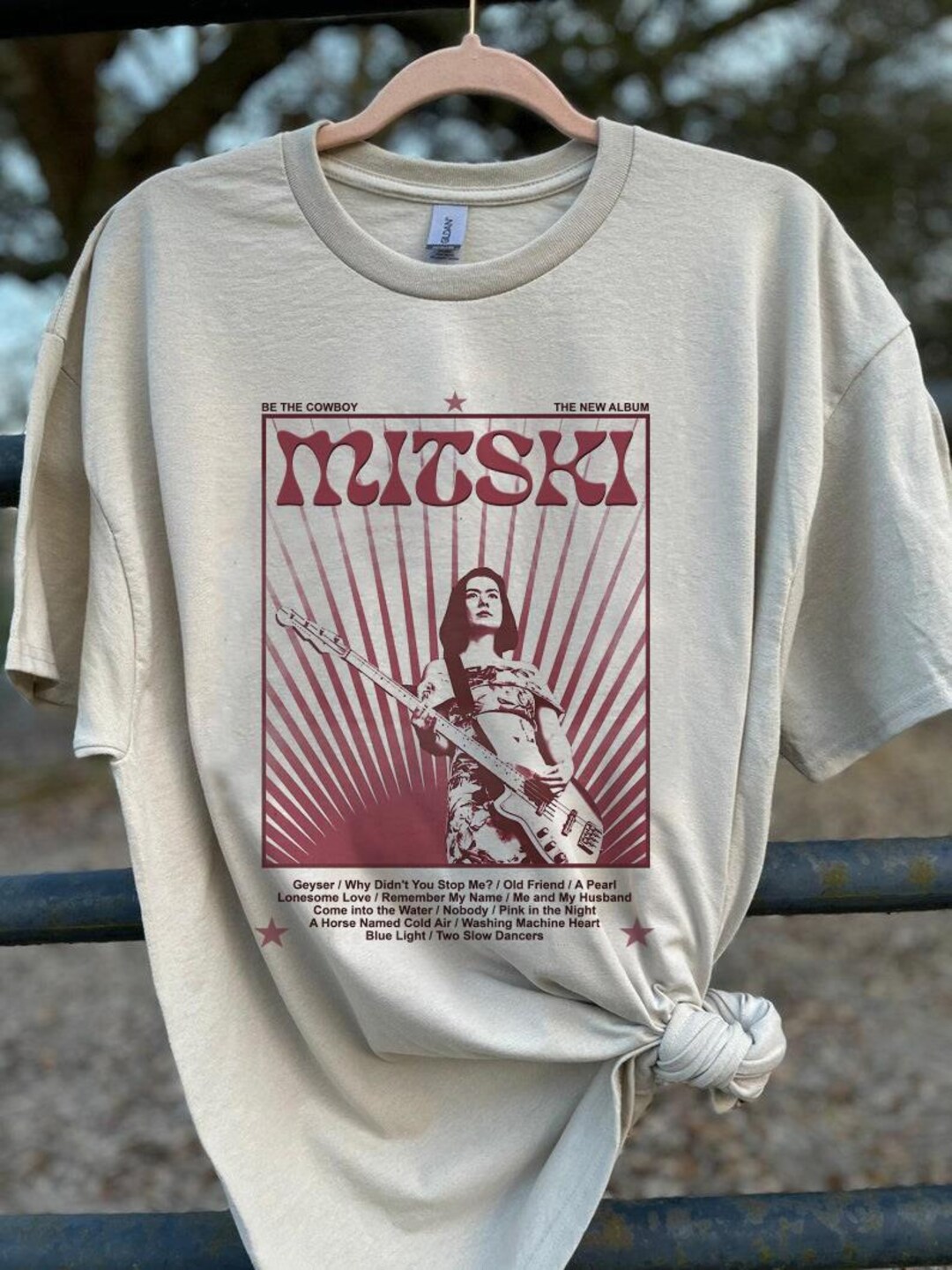 Mitski Be the Cowboy Retro Album Tracklist Poster Classic MERCH - Etsy