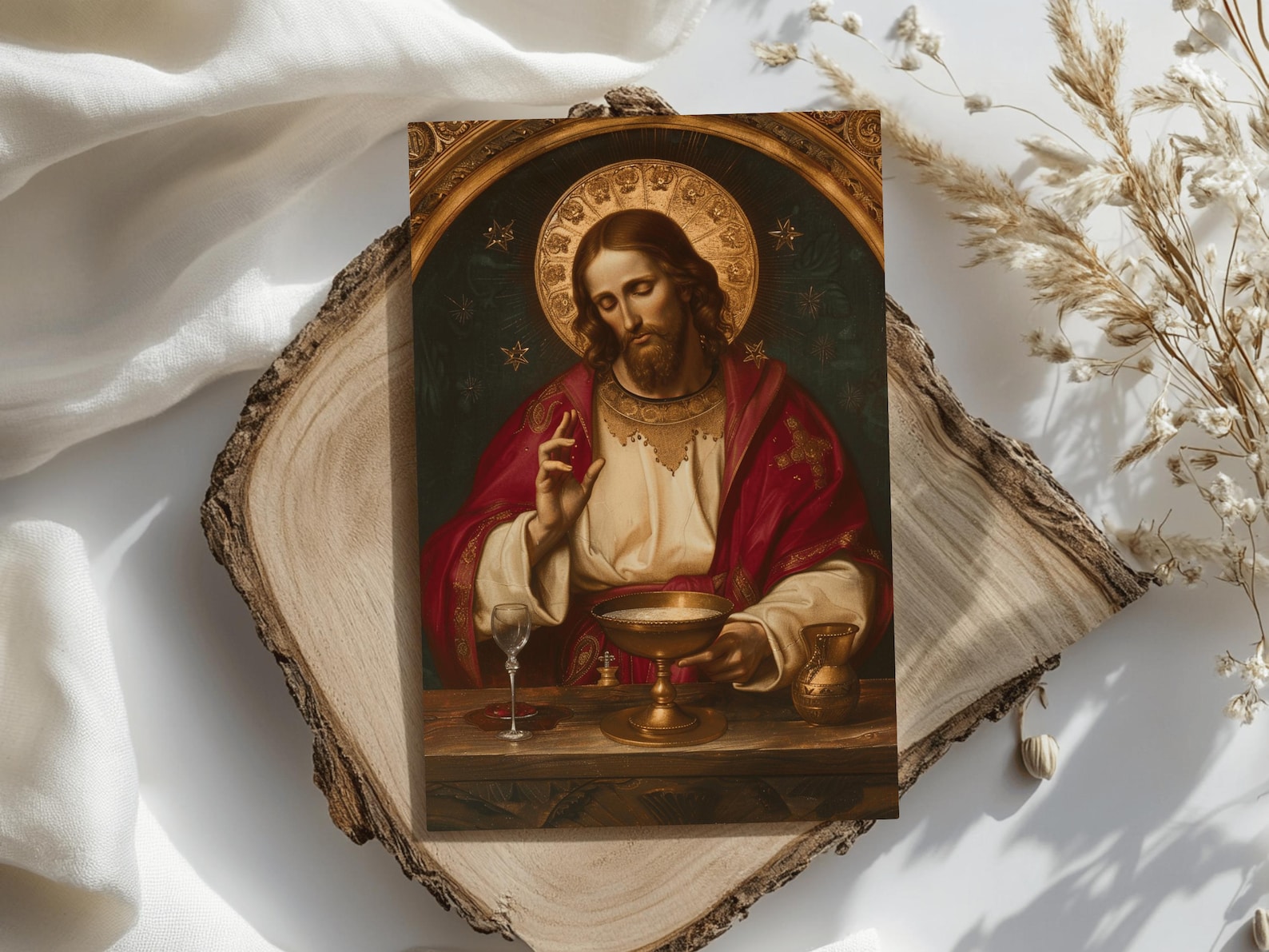Anima Christi Prayer Card: Catholic Christian Art Print - Etsy