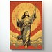 Resurrection of Jesus Christ Japanese Vintage Poster, Firstborn Kingdom ...