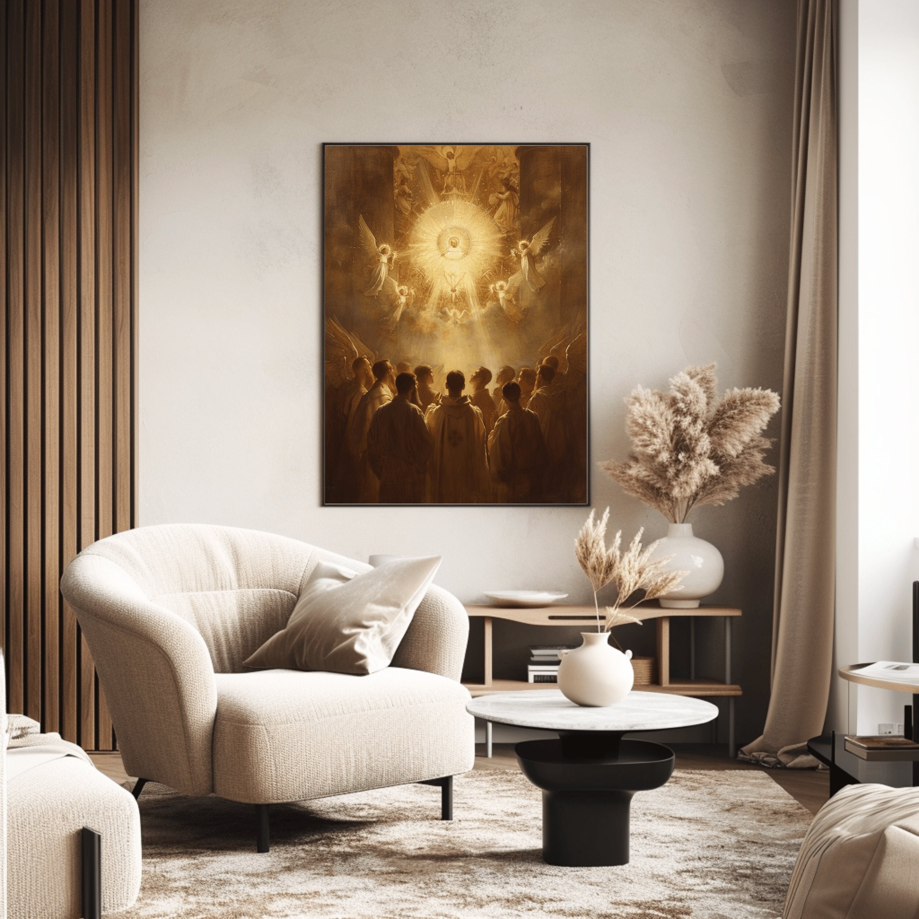 Eucharistic Adoration of the Blessed Sacrament by Arthur Hacker ...