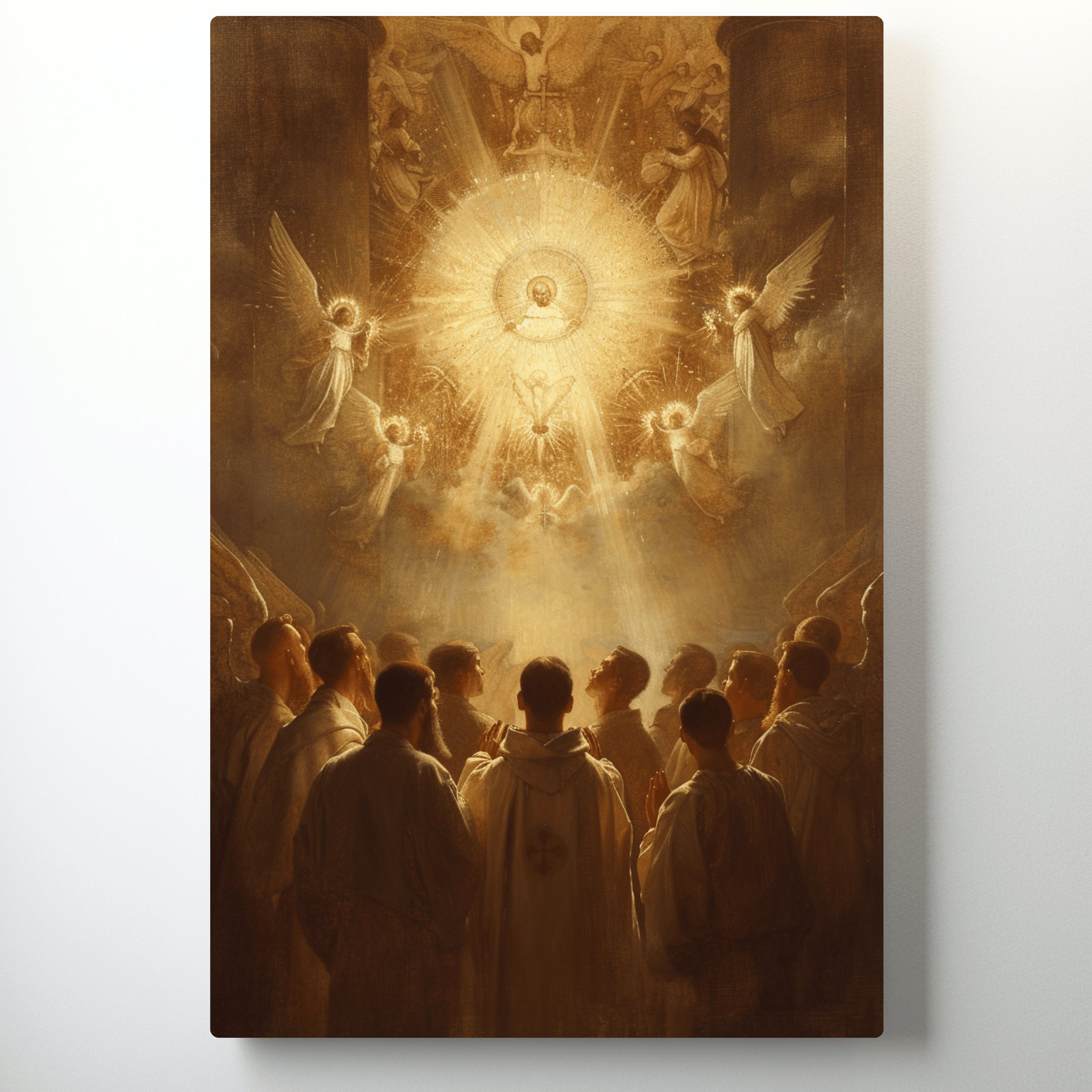 Eucharistic Adoration of the Blessed Sacrament by Arthur Hacker ...