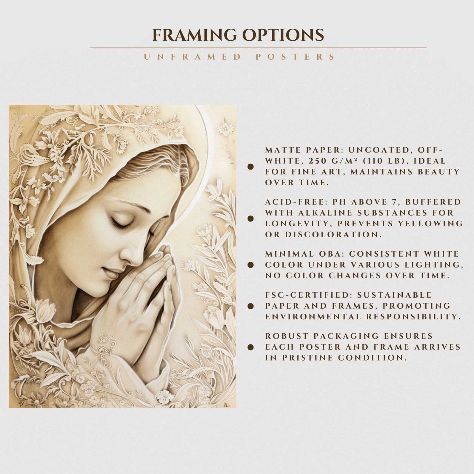 Our Lady of the Immaculate Conception Airbrush Drawing, Holy Virgin ...