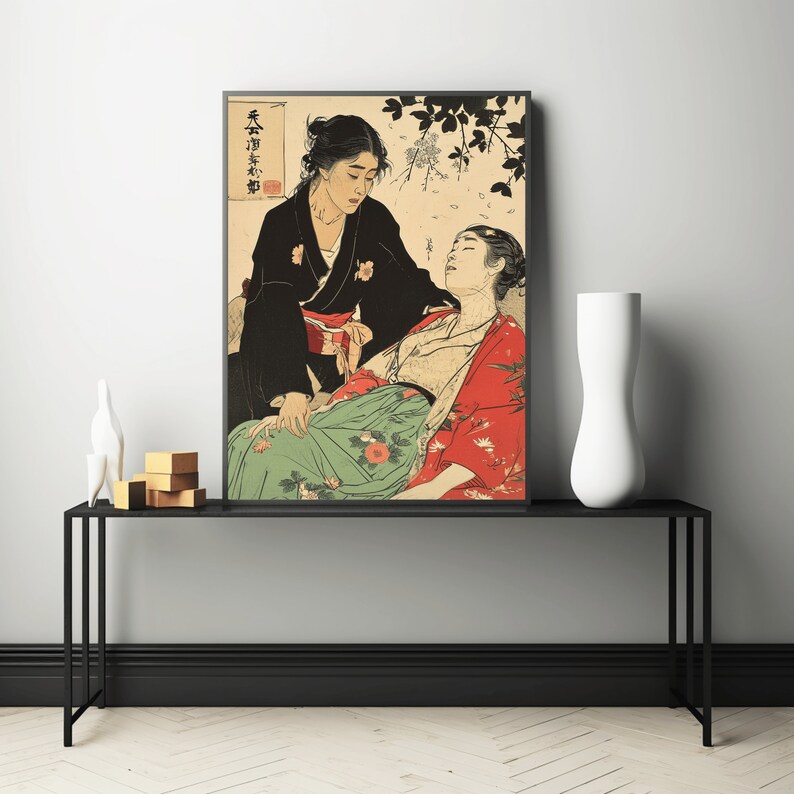 Parable of the Good Samitaran by Ito Shinsui, Japanese Ukiyo-e East ...