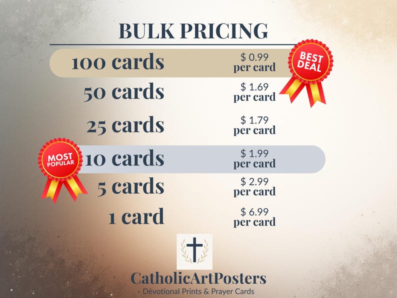 Nativity Christmas Card: Catholic Prayer Card With Xmas Blessing and ...