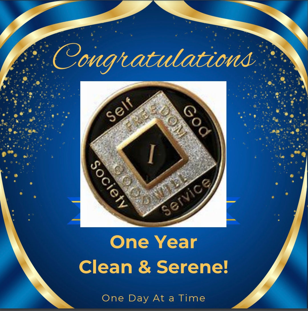 Recovery Milestone Congratulations Card - Etsy