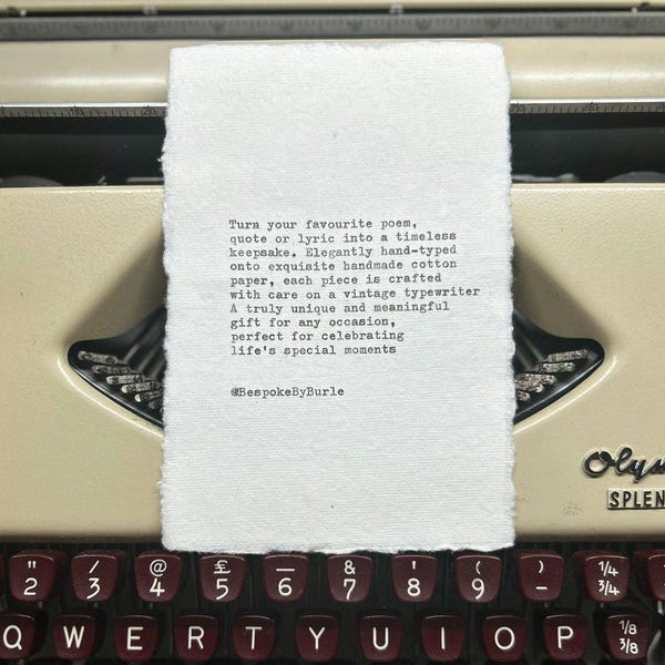 "typer Writer" - Etsy UK