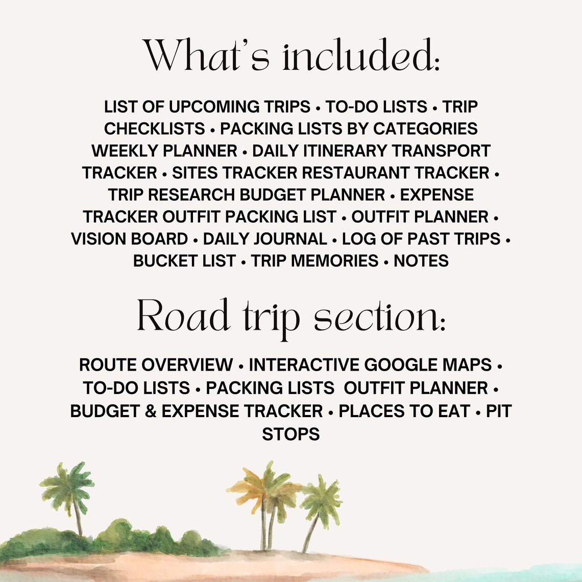 Summer Holiday Planner Template Digital Travel Journal Goodnotes Canva ...