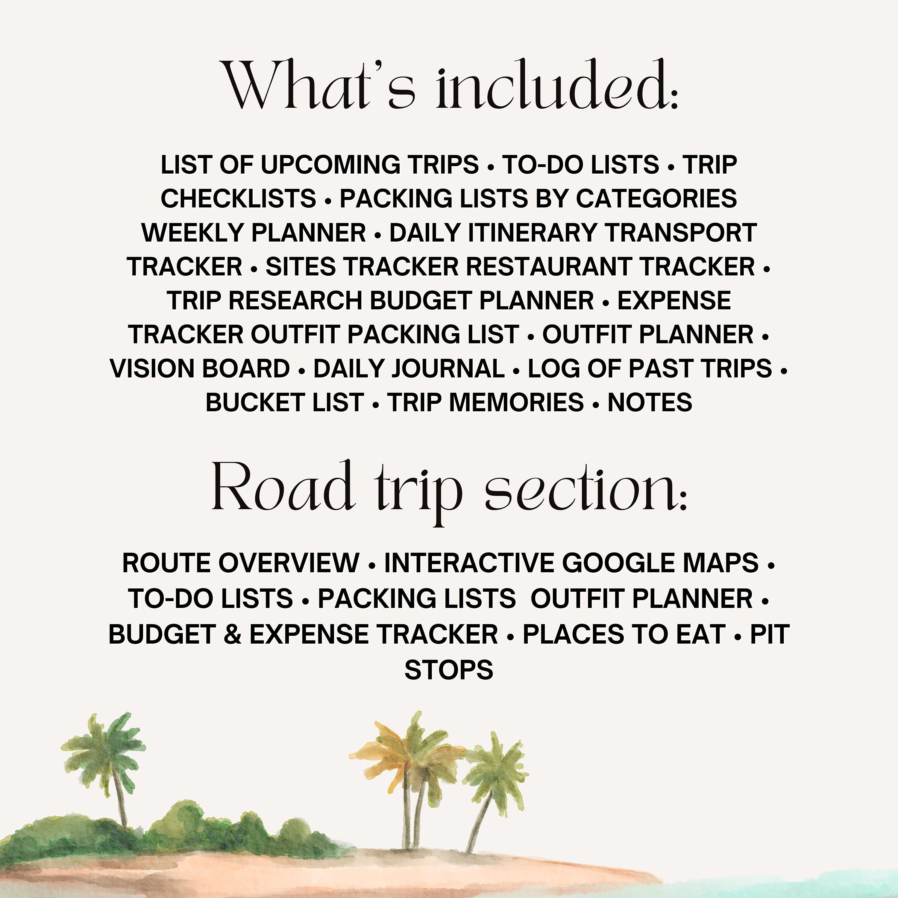 Summer Holiday Planner Template Digital Travel Journal Goodnotes Canva ...