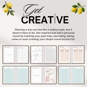 Summer Holiday Planner Template Digital Travel Journal Goodnotes Canva ...