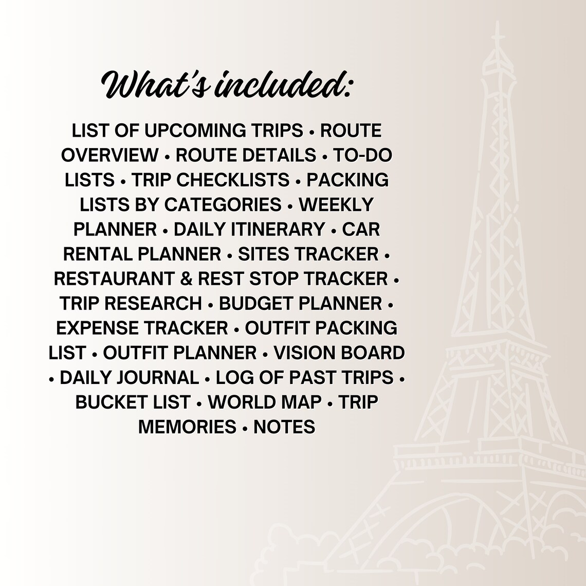 Road Trip Planner Printable Pdf Canva Template Planner Digital ...