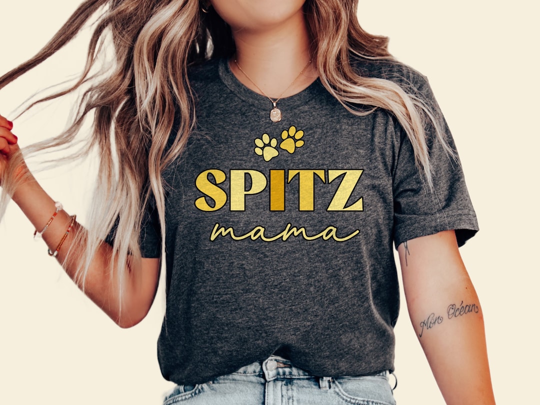 Spitz Mama, Spitz Shirt Spitz Gift Spitz Mom Shirt Spitz Mom Gift Spitz ...
