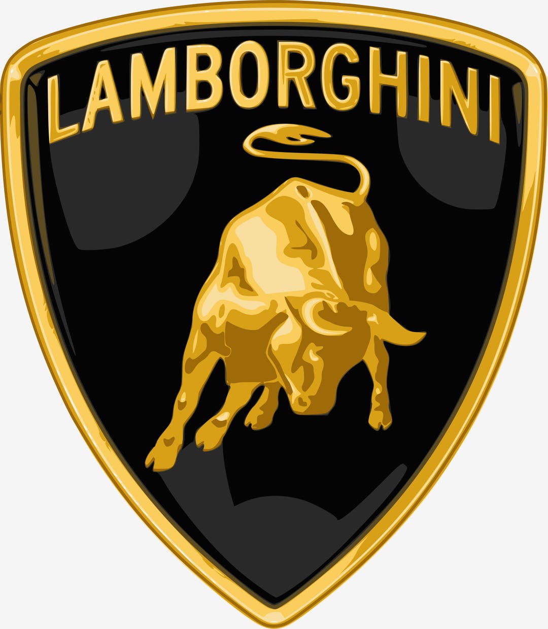 Lambo-logo, Car Brand Logo, Iconic, Svg, Png, Jpg, Pdf, Digital ...