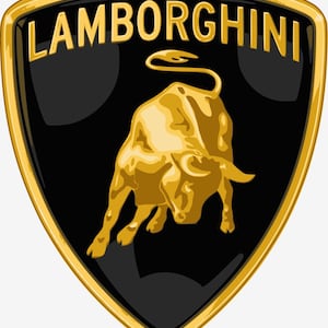 Lambo-logo, Car Brand Logo, Iconic, Svg, Png, Jpg, Pdf, Digital ...