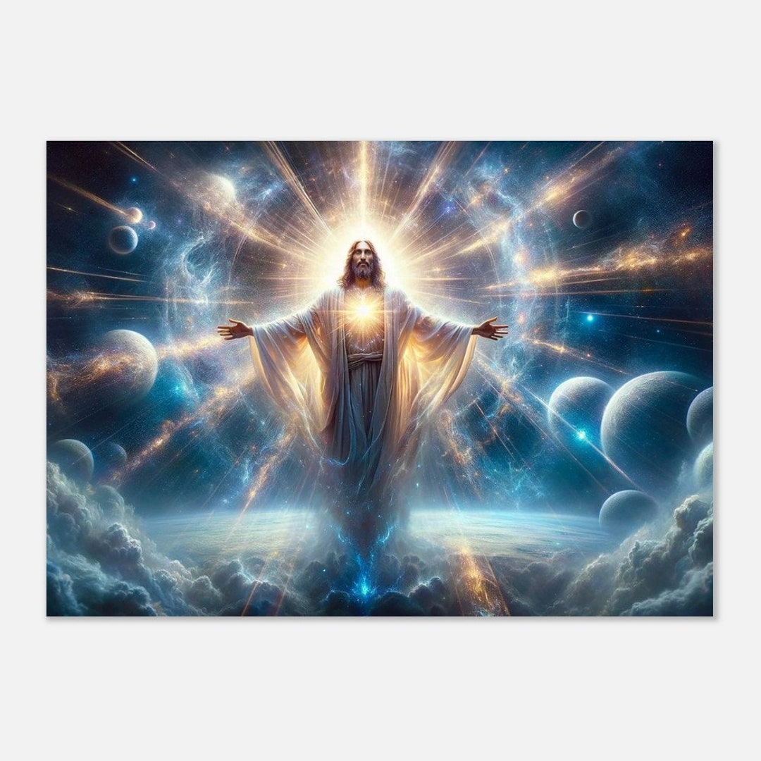 Image of the Invisible God. 8k Poster - Etsy