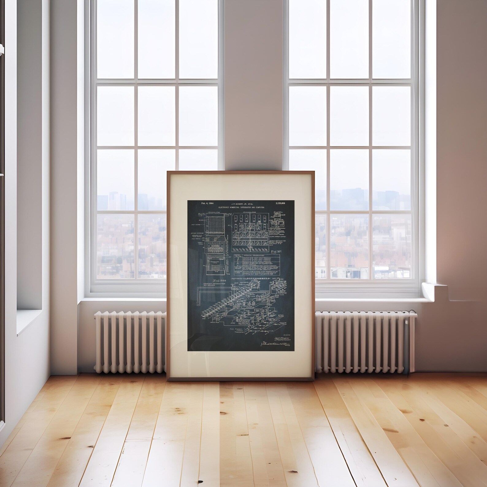 ENIAC First Programmable Computer From 1964 From US Patent Office ...