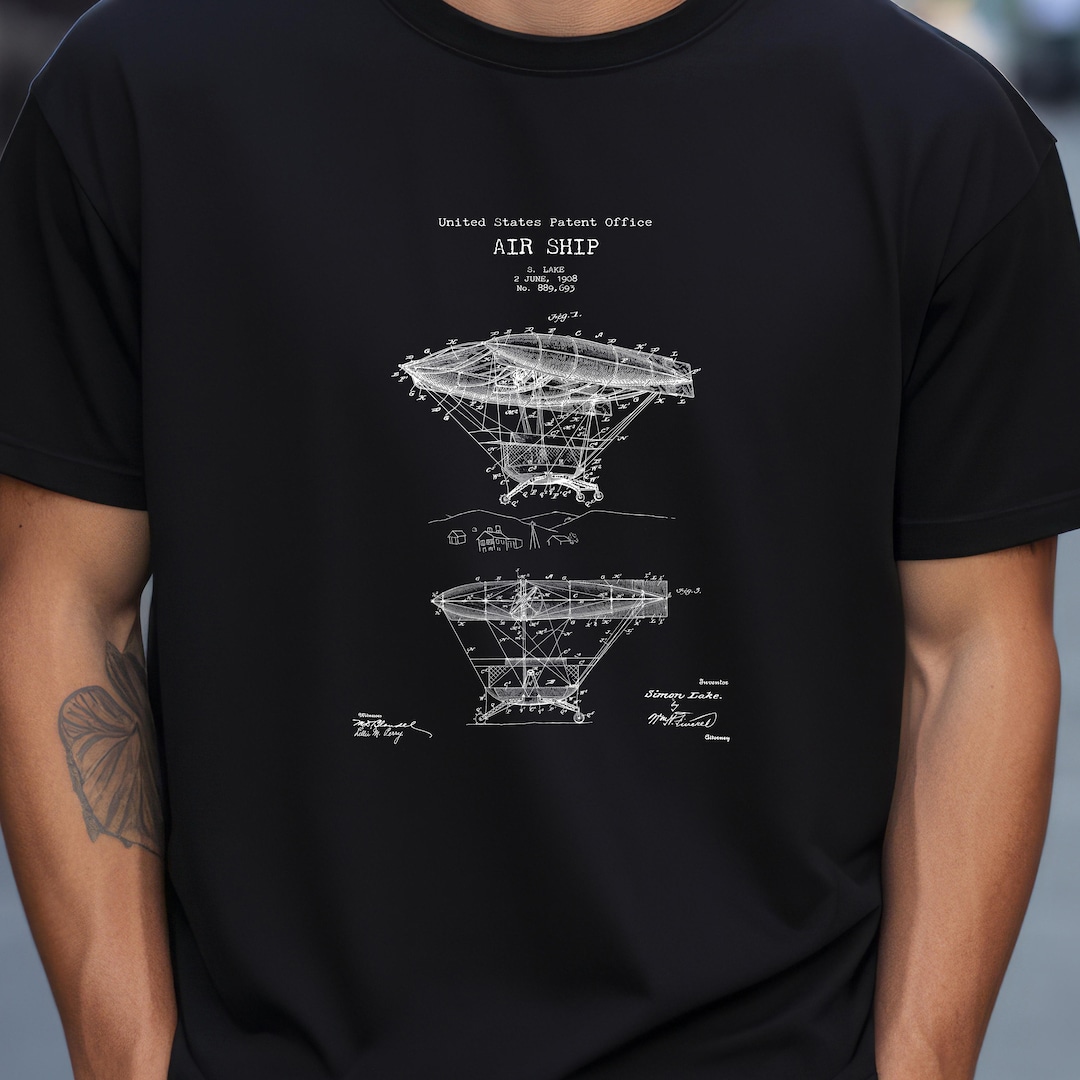 Quirky Vintage Airship Design From 1908 From the US Patent Office - a ...