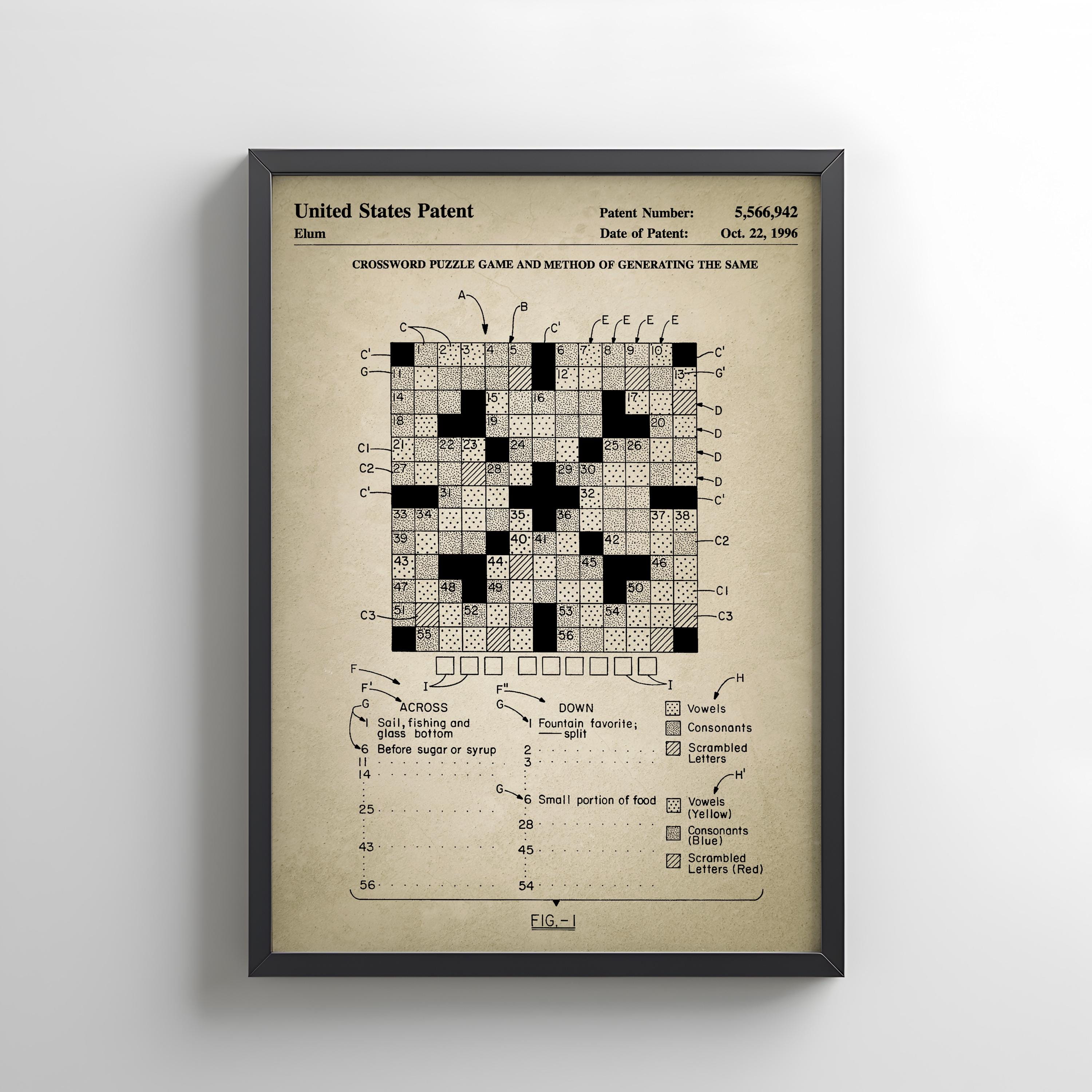 Design of Crossword Puzzle Game and Compiler From the US Patent Office ...