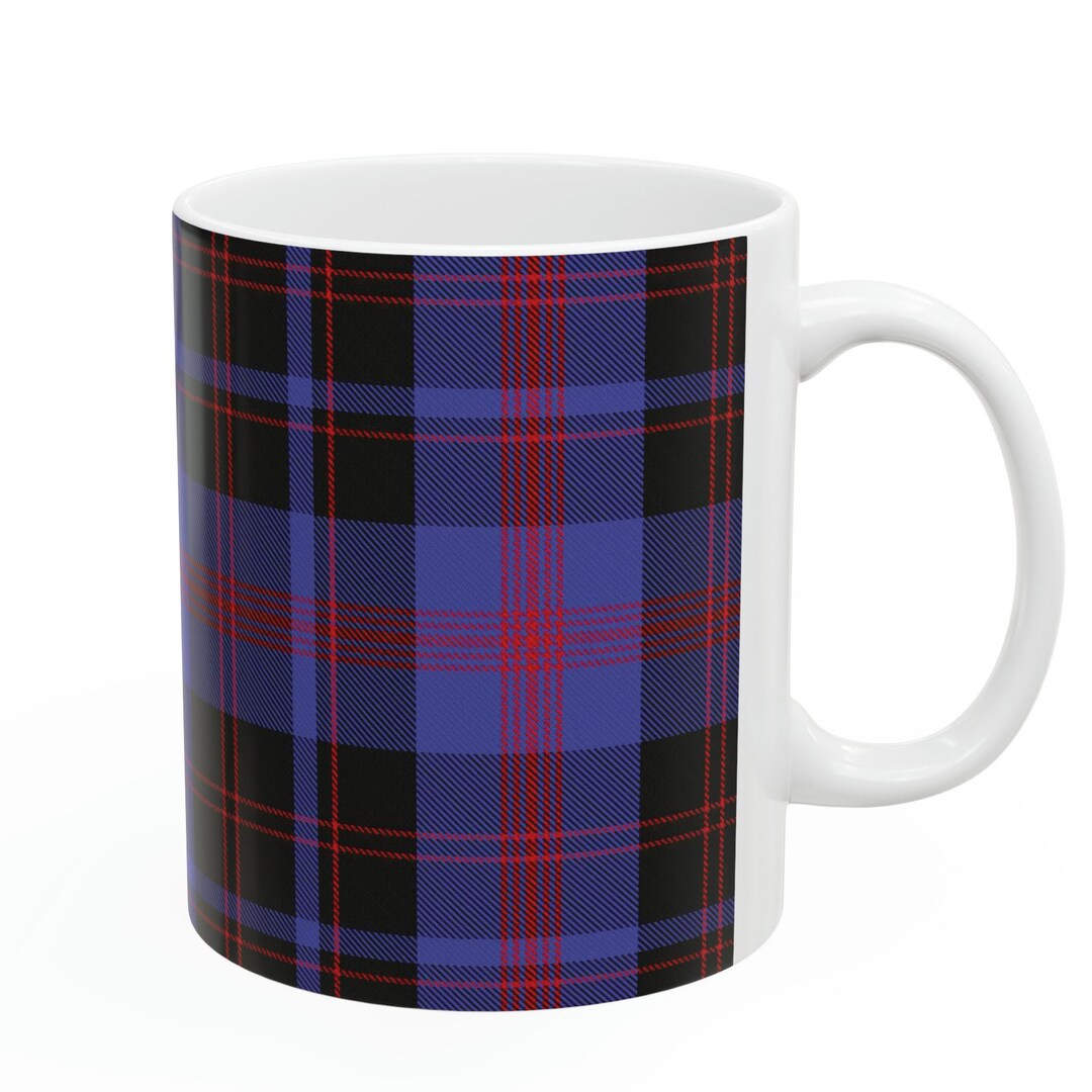 Angus Clan Tartan. the Elegant and Colourful Tartan on This Mug is ...