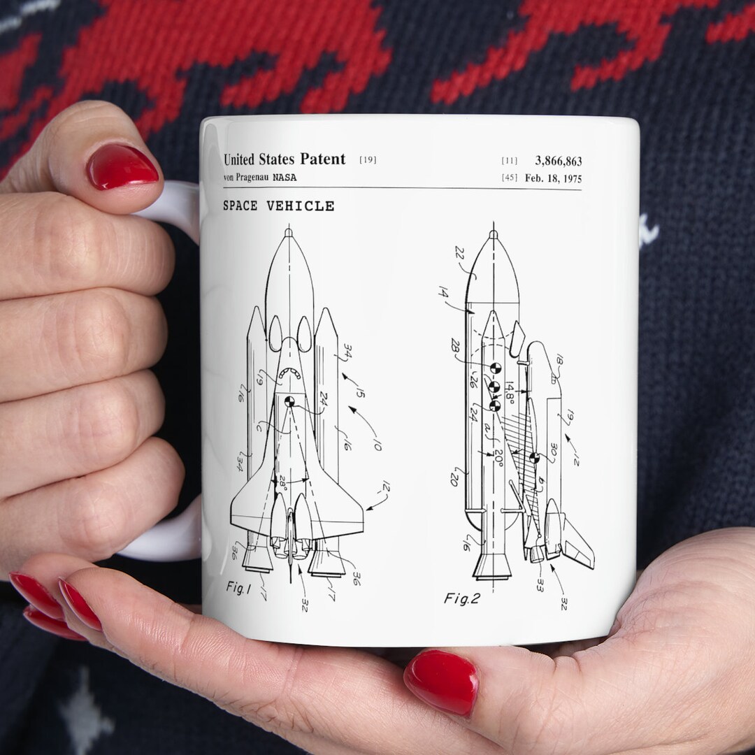 Free US Post. Space Shuttle Design From the US Patent Office. Perfect ...
