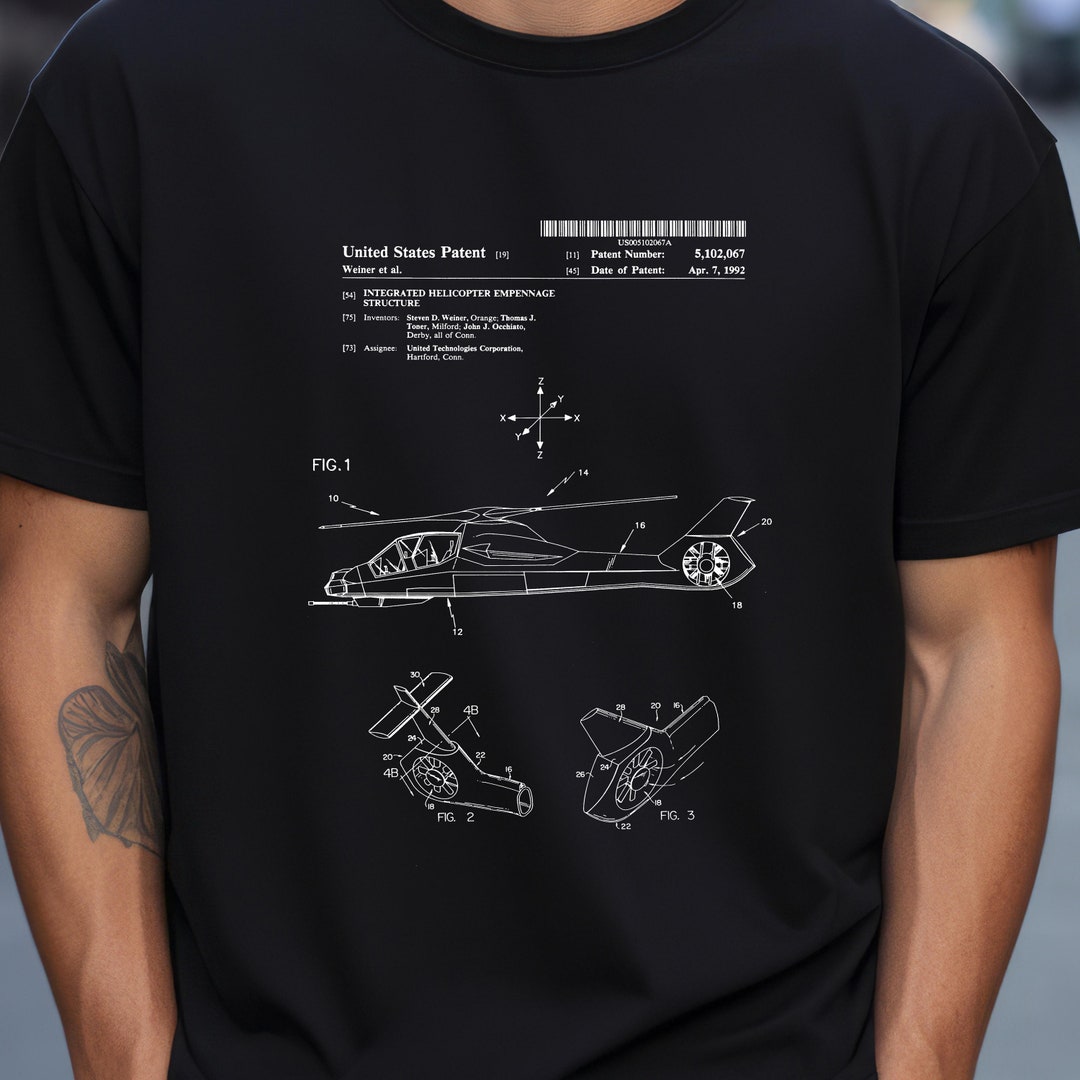Design of Comanche Attack Helicopter 1992 by Weiner From the US Patent ...
