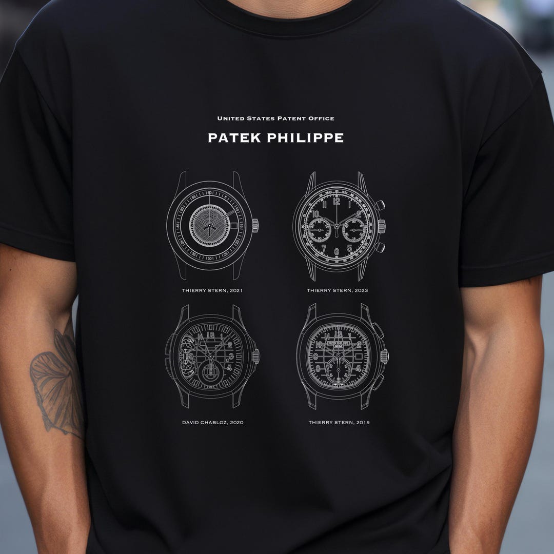 Variety of Watch Face Designs by Patek Philippe From US Patent Office a ...