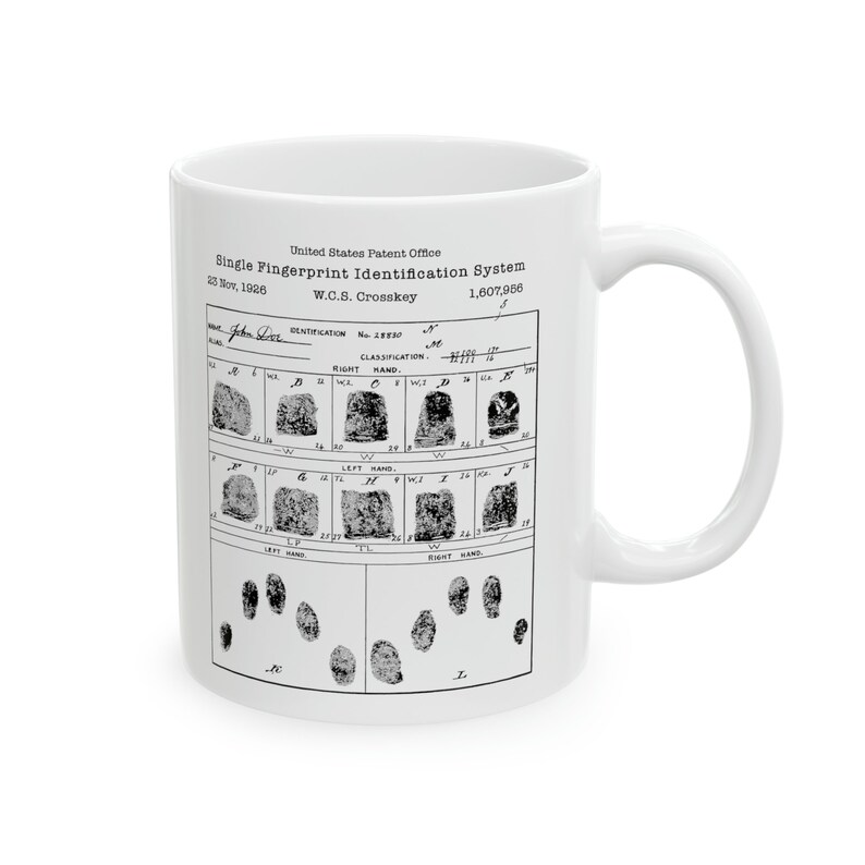 Fingerprint Identification System Invention From the US Patent Office ...