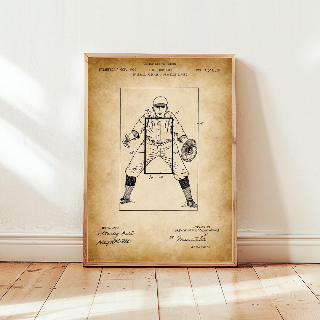 Design of Baseball Pitcher's Training Target Design From 1924 From US ...