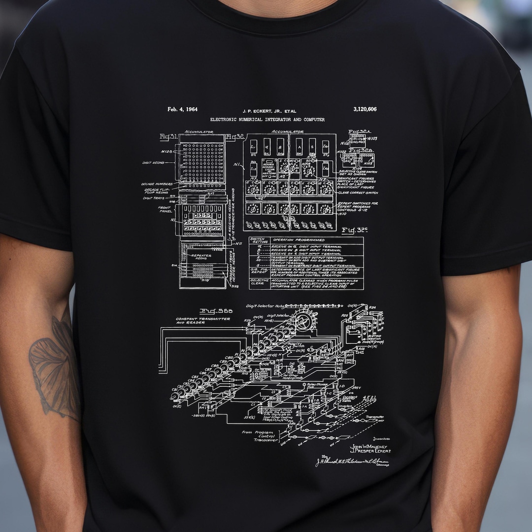 ENIAC First Programmable Computer From 1964 From US Patent Office. T ...