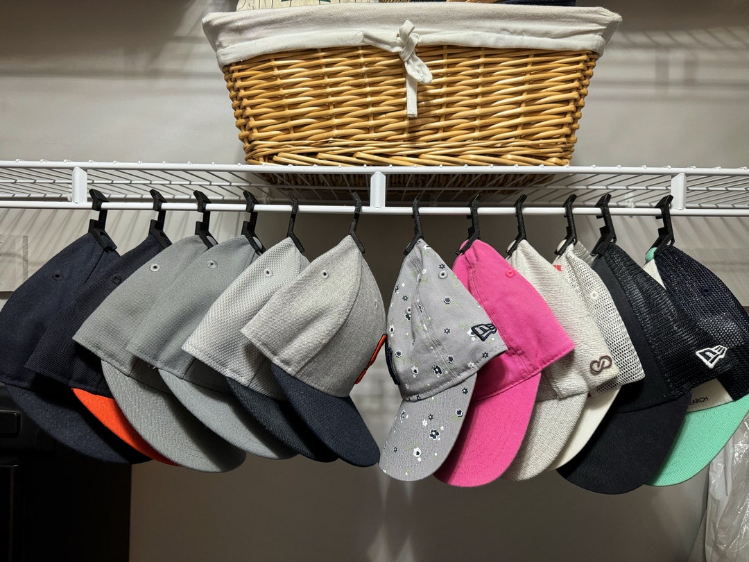 Closet Hat Hanger Cap Hanger - 3D Printed - Etsy