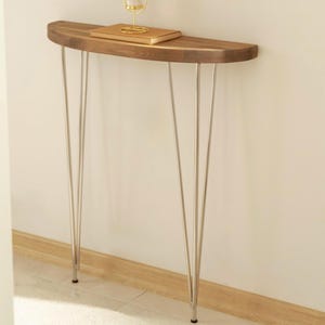 Half Moon Console With Drawers - Etsy UK