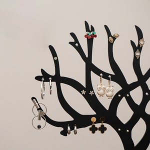 Jewelry Organizer, Ring Holder, Earring Organizer, Necklace Hanger ...