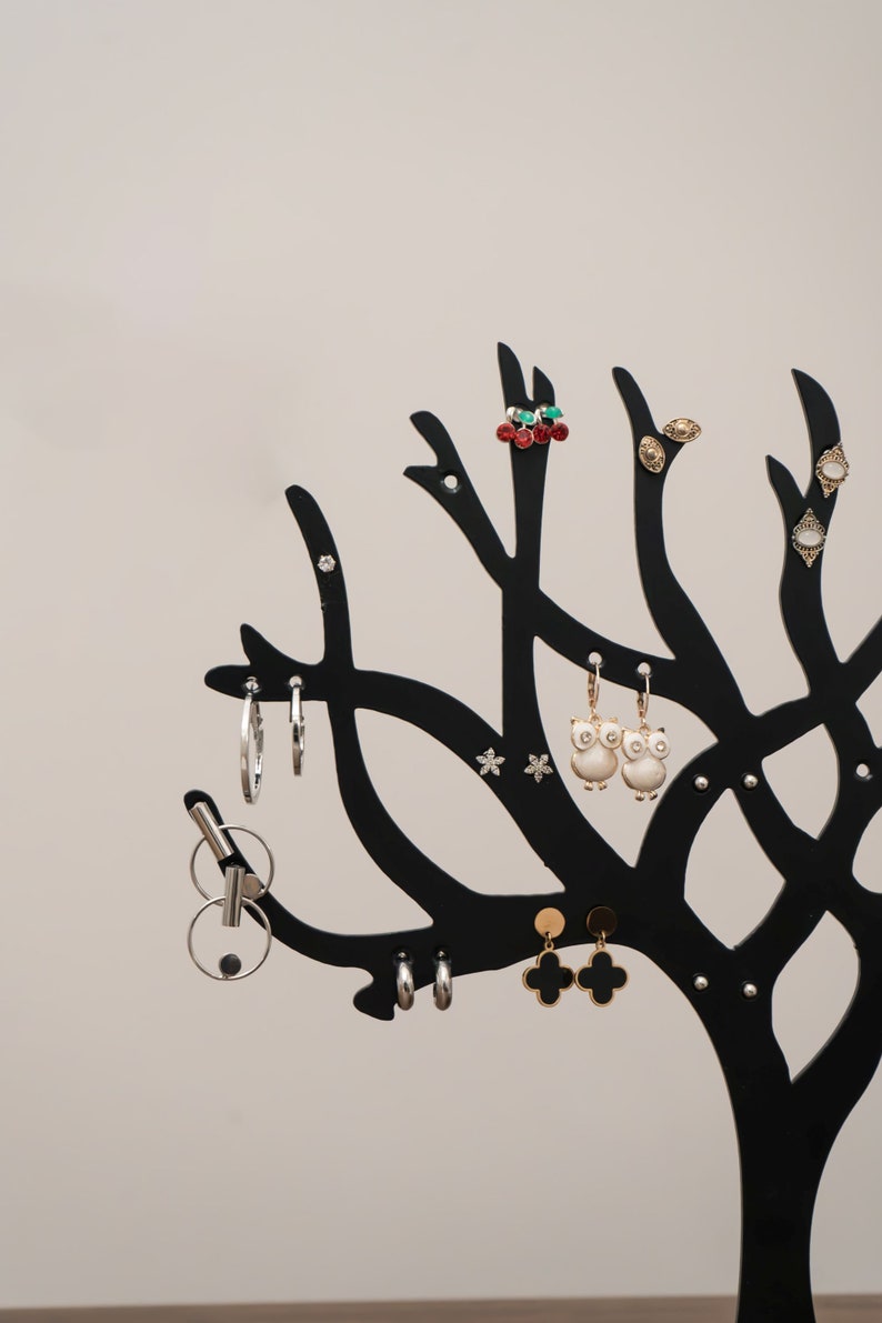 Jewelry Organizer, Ring Holder, Earring Organizer, Necklace Hanger ...