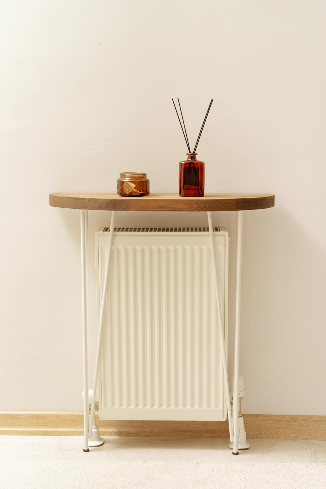 Entry Console Table, Narrow Radiator Shelf - Etsy