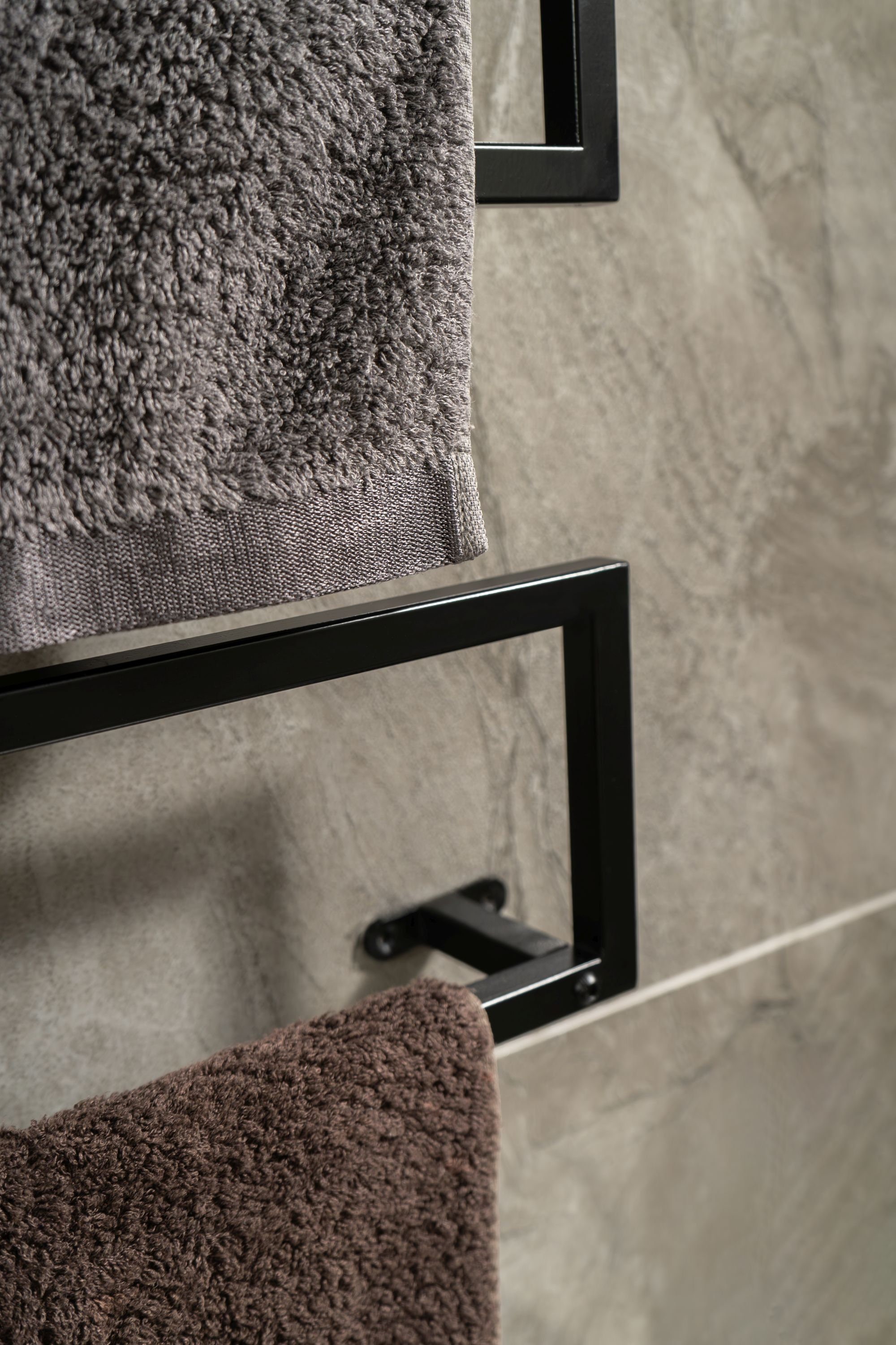 Metal Towel Rack, Wall Mounted Towel Holder, Gift - Etsy