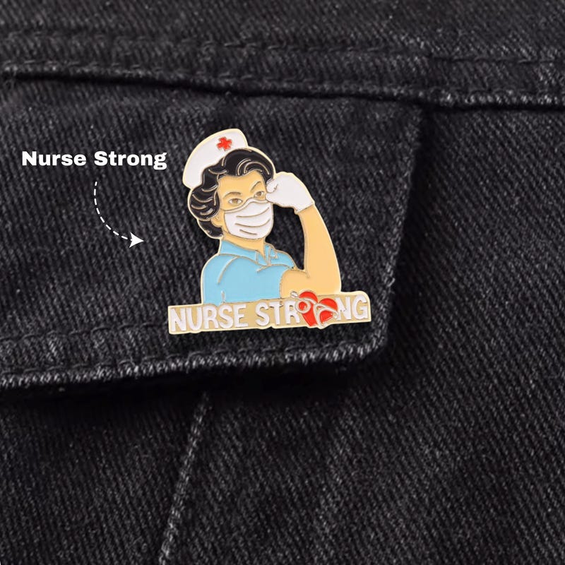 Nurse Enamel Pin - Etsy