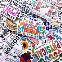 Physical Therapist 10-sticker Pack, Vinyl Stickers, Laptop Stickers ...